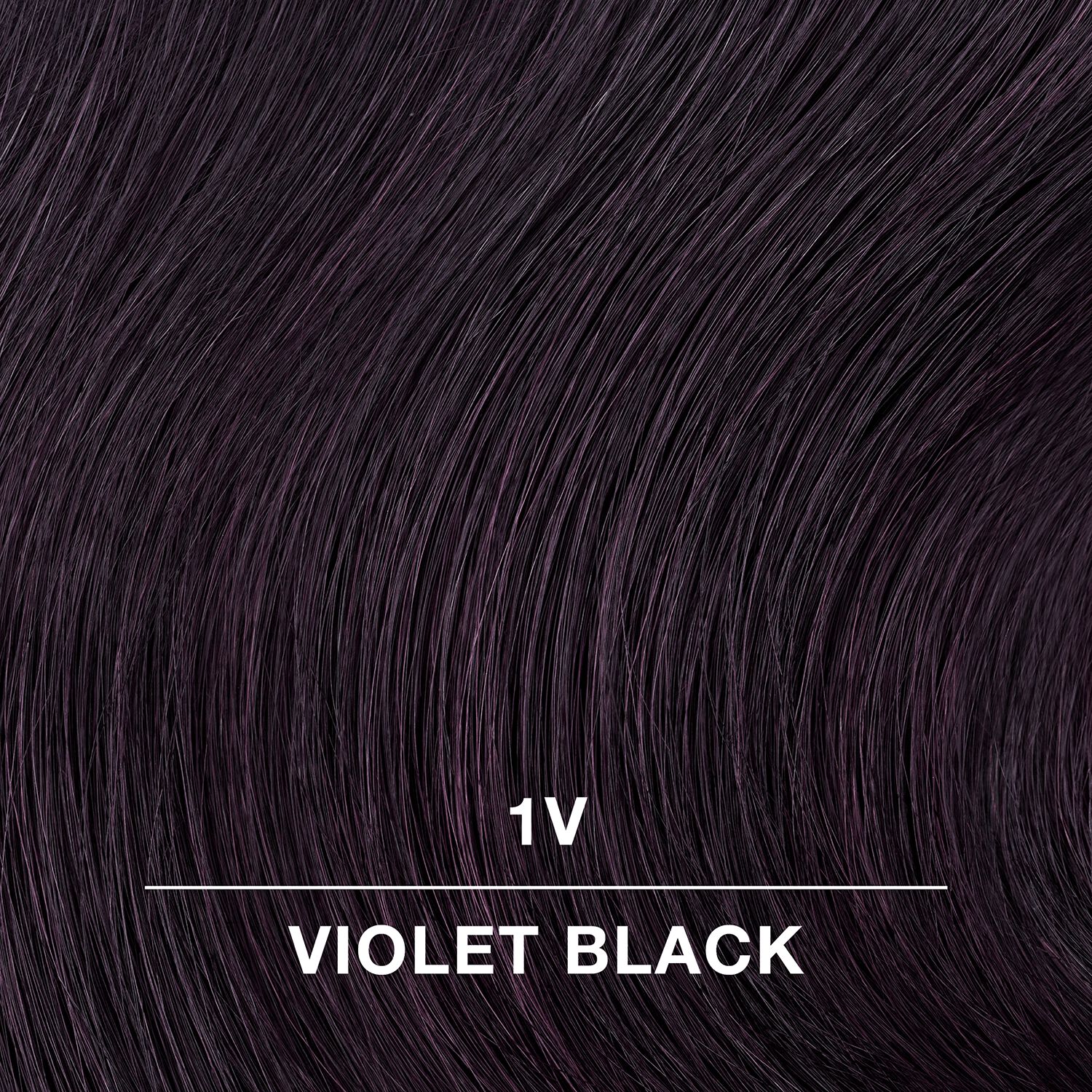 Wella colorcharm 1V Violet Black Permanent Cream Hair Color | Hair ...