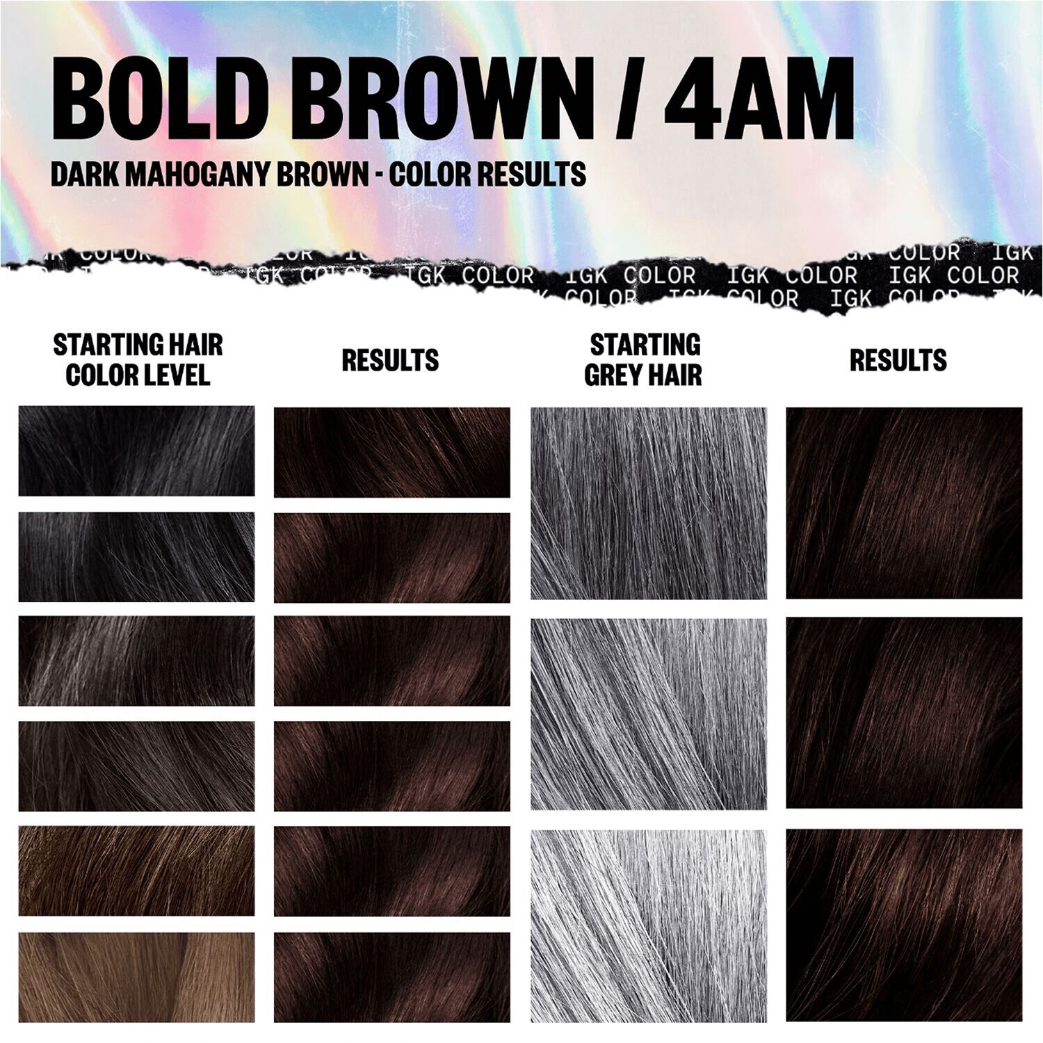 IGK Bold Brown Permanent Color Kit | Sally Beauty