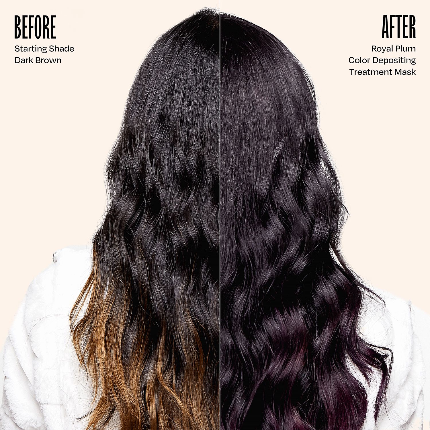 Overtone Color Depositing Treatment Mask Royal Plum | Hair Color ...