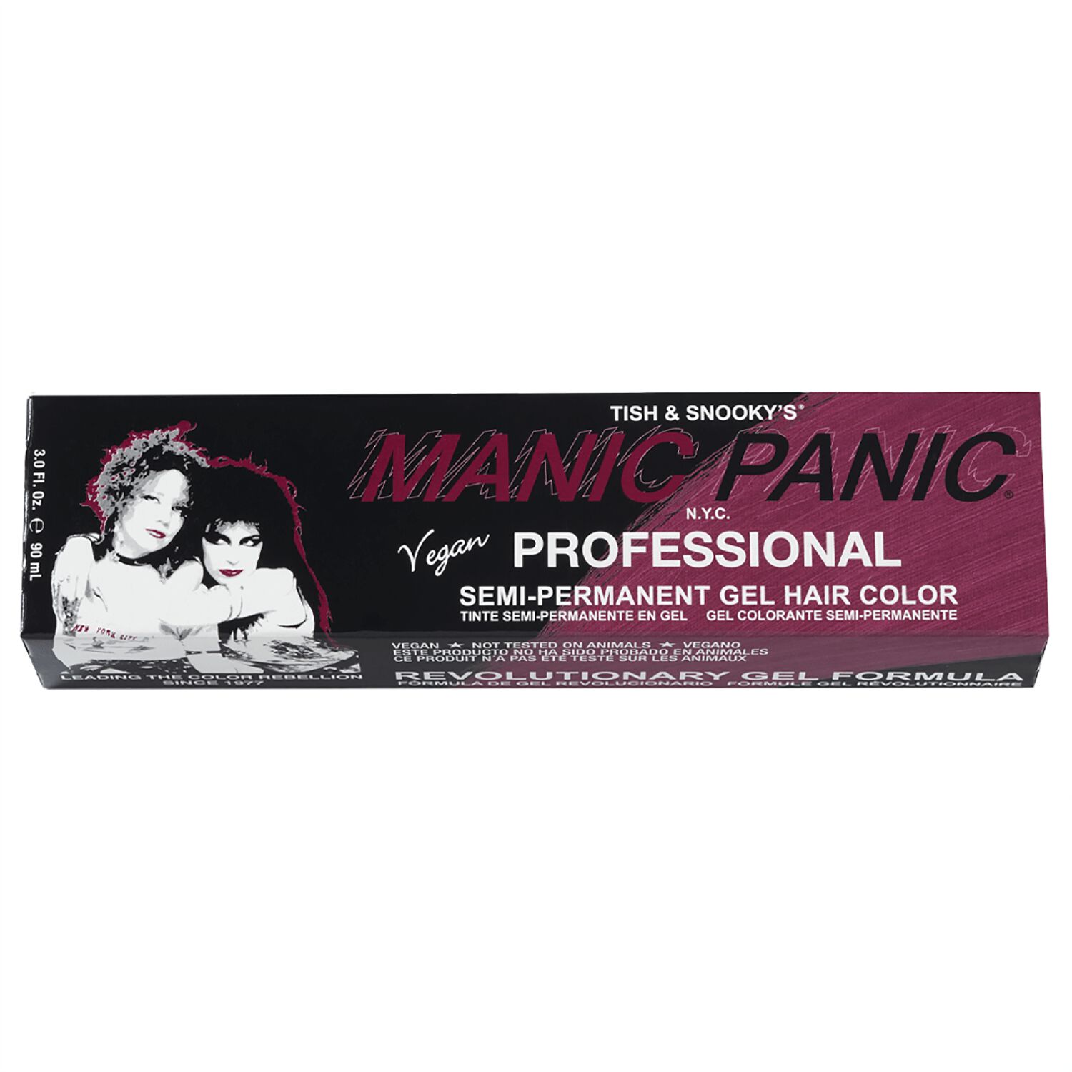 Manic Panic Divine Wine Pro Semi-Permanent Gel Hair Color | Sally Beauty