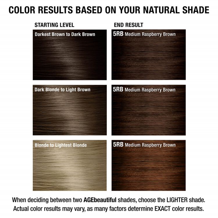 5RB Medium Rasberry Brown Permanent Liqui-Creme Hair Color by ...