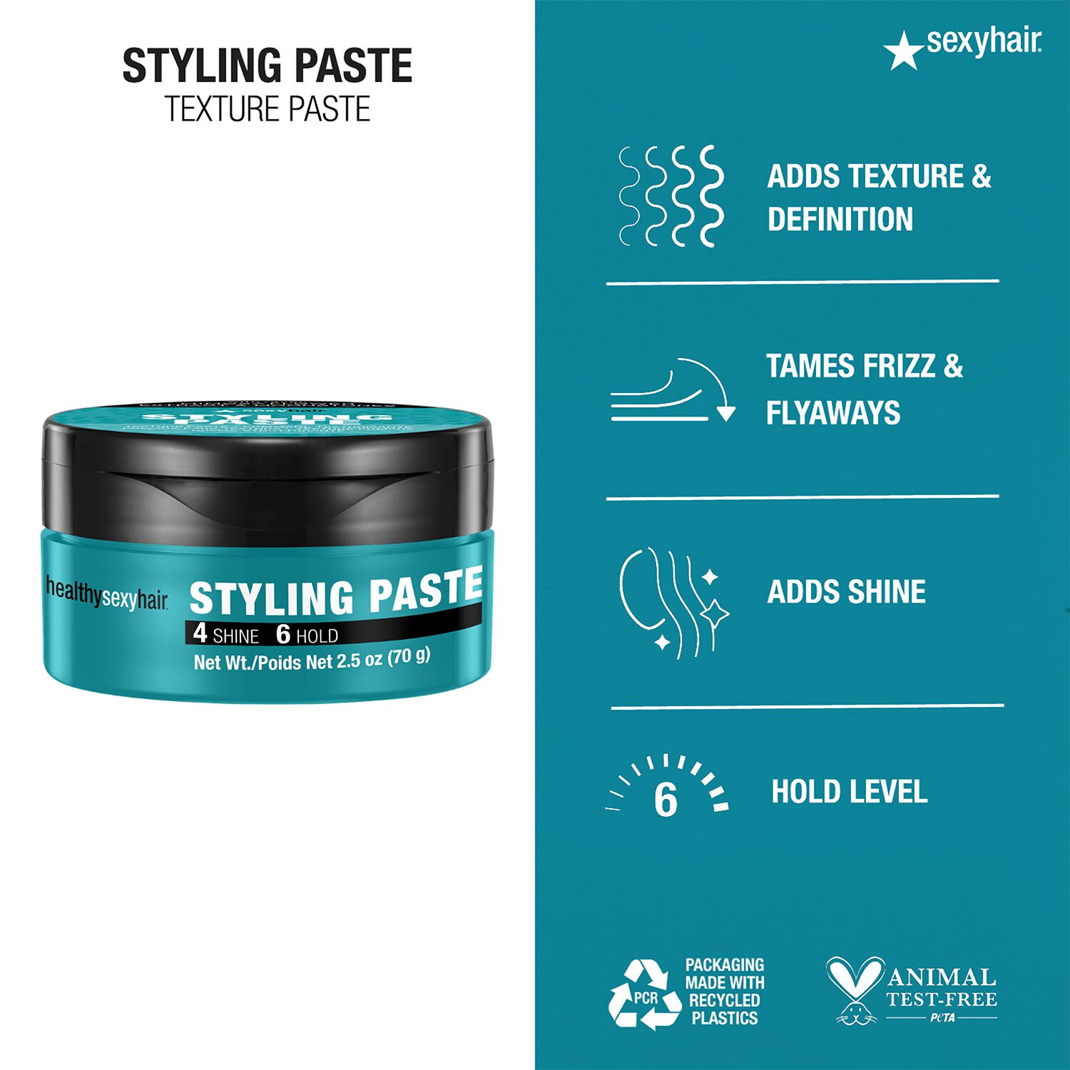 SexyHair Styling Texture Paste | Sally Beauty