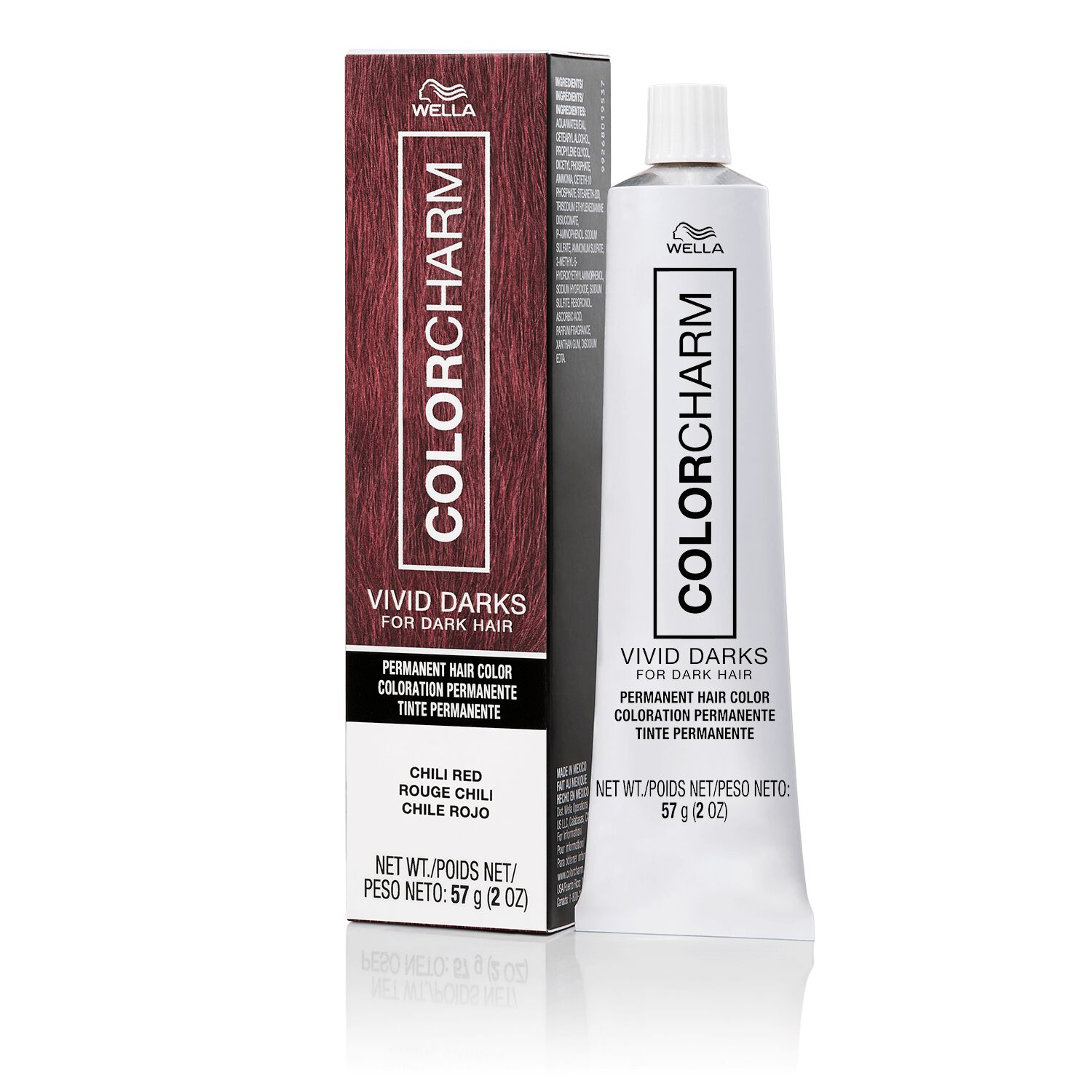 Wella colorcharm Vivid Darks Permanent Cream Chili Red | Hair Color ...