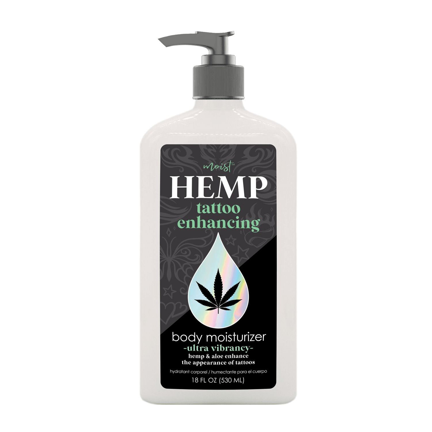 Moist Hemp Tattoo Enhancing Body Moisturizer | Sally Beauty