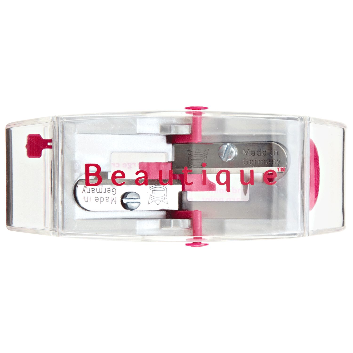 Beautique Dual Point Eye / Lip Pencil Sharpener at Sally Beauty Supply.