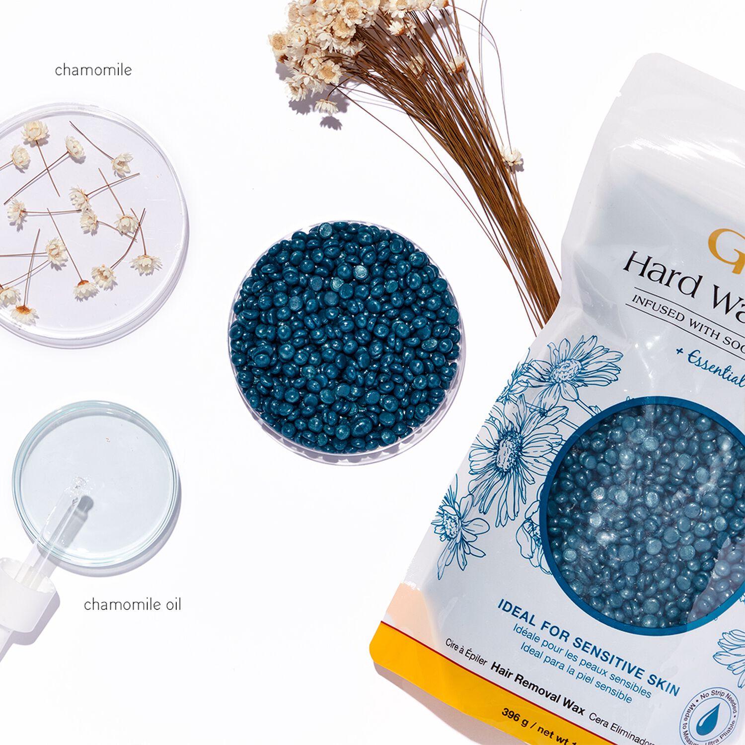 GiGi Soothing Azulene Hard Wax Beads