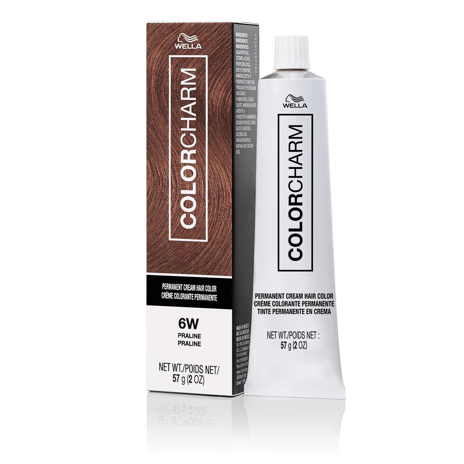 Wella colorcharm 6W Prailine Permanent Cream Hair Color | Hair Color ...