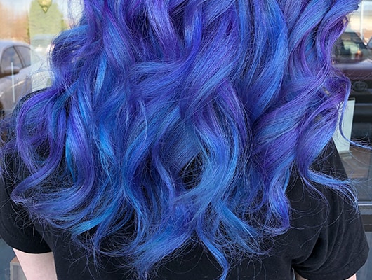Cosmic Blue Hair