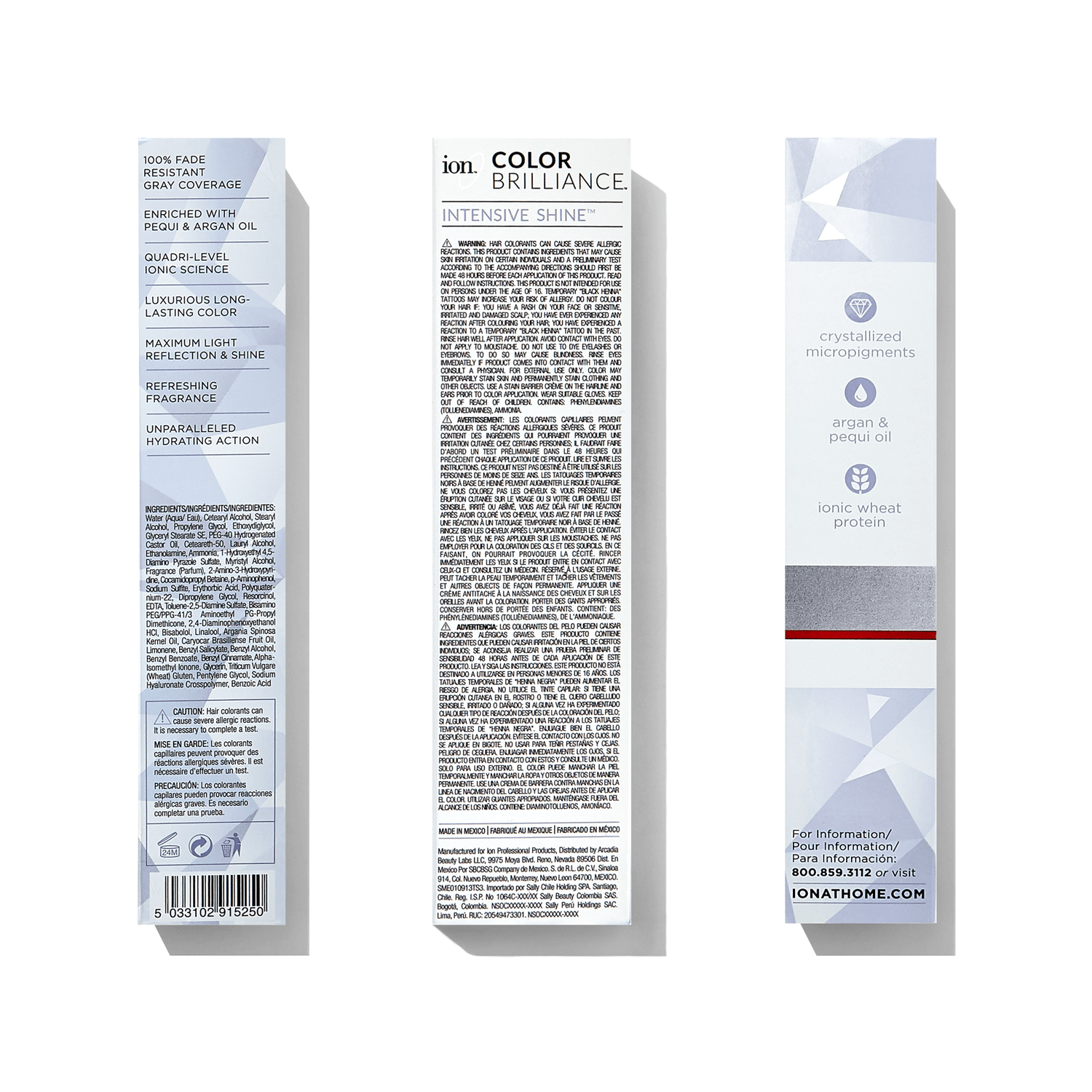 Ion 4RV Medium Burgundy Brown Permanent Creme Hair Color 2.05 oz for ...